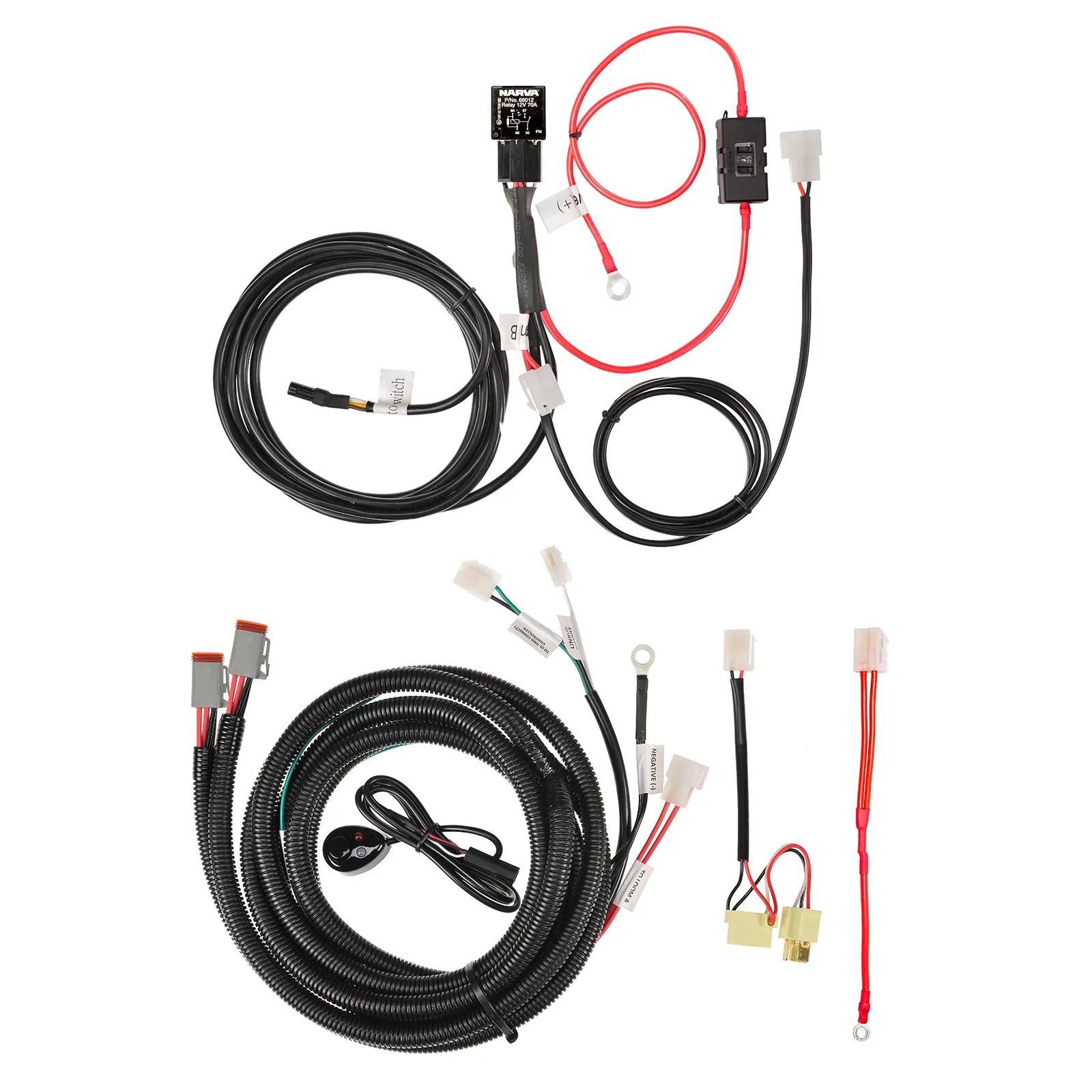 12V/24V ULTIMA LED DRIVING LIGHT WIRING HARNESS – Home of 12 Volt Northern