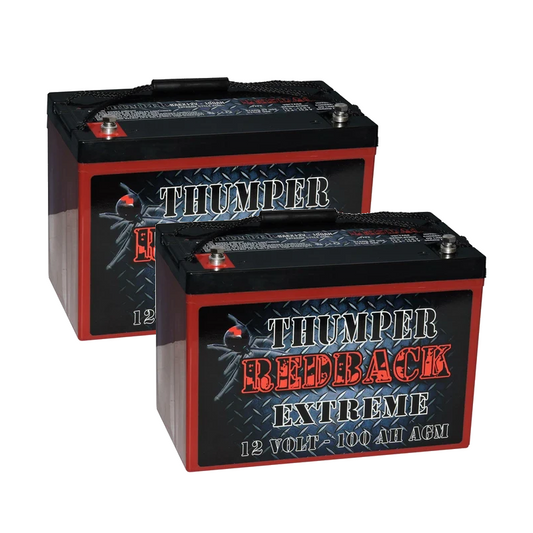 THUMPER BATTERY PACKAGE DEALS – Home Of 12 Volt Northern
