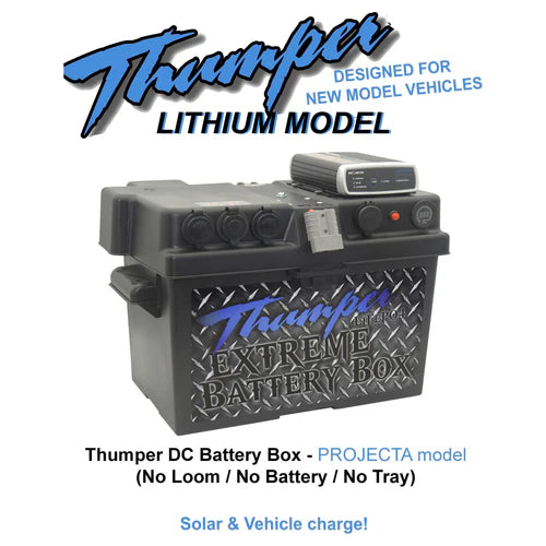 THUMPER DC-DC BATTERY BOXES – Home Of 12 Volt Northern