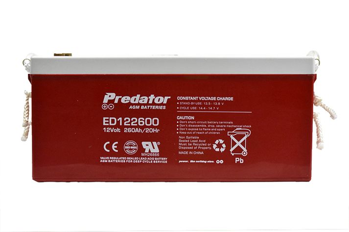 PREDATOR 12V 260AH DEEP CYCLE AGM BATTERY – Home of 12 Volt Northern