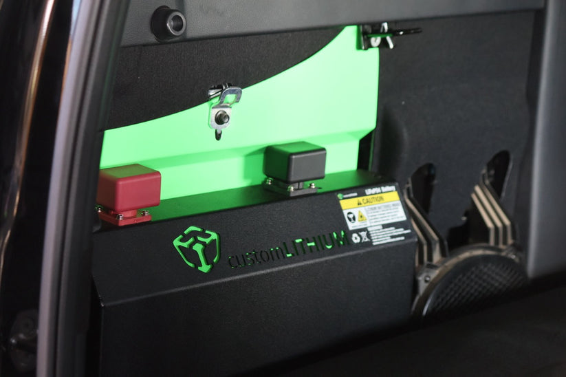 FORD RANGER NEXT GEN (RA) BEHIND SEAT DUAL COMPLETE BATTERY PACKAGE ...