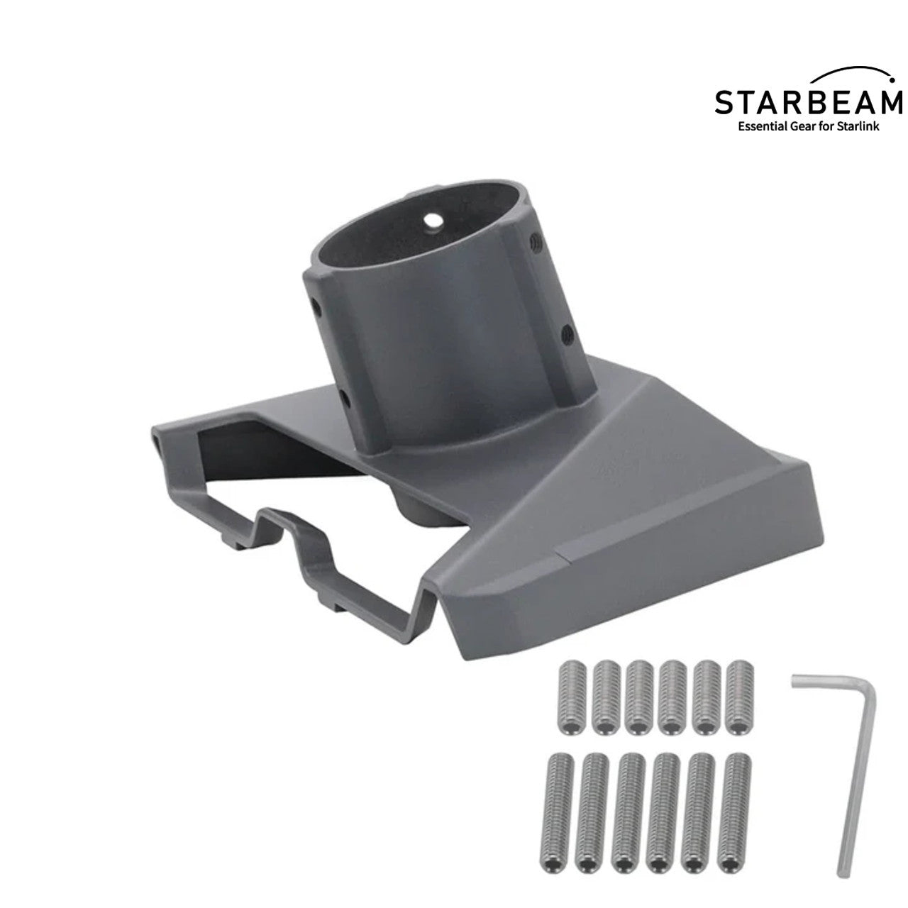 STARLINK GEN 3 STD ALUMINUM POLE ADAPTER 25-48MM – Home of 12 Volt Northern