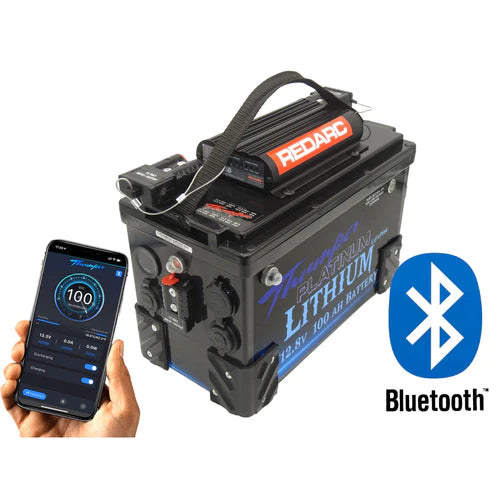 THUMPER LITHIUM BATTERY HUB 100AH REDARC + BLUETOOTH – Home of 12 Volt ...